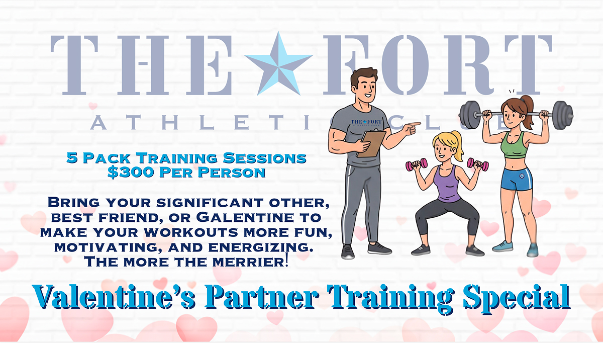 Don’t work out alone this Valentine’s Day! - The Fort Athletic Club ...